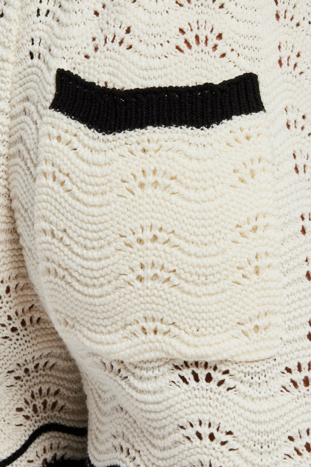 Contrast Crochet Knitted Short - Off White | Womens Shorts | Shop ...