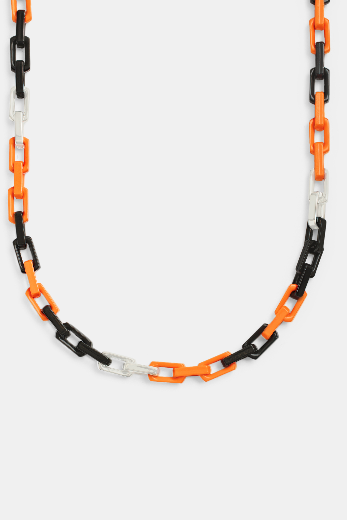 10mm Black & Orange Link Chain – Cernucci US