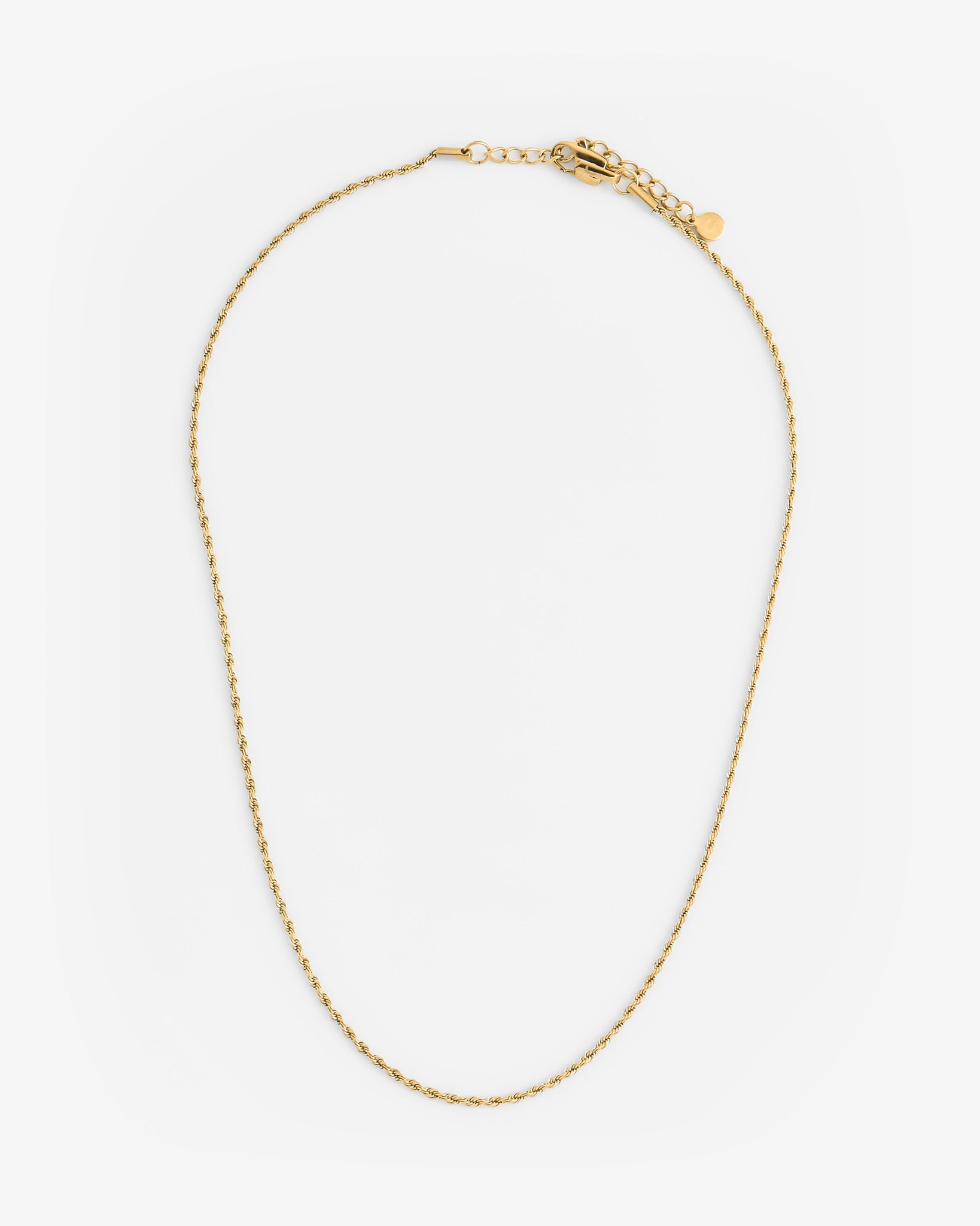 2mm Rope Chain - Gold – Cernucci US