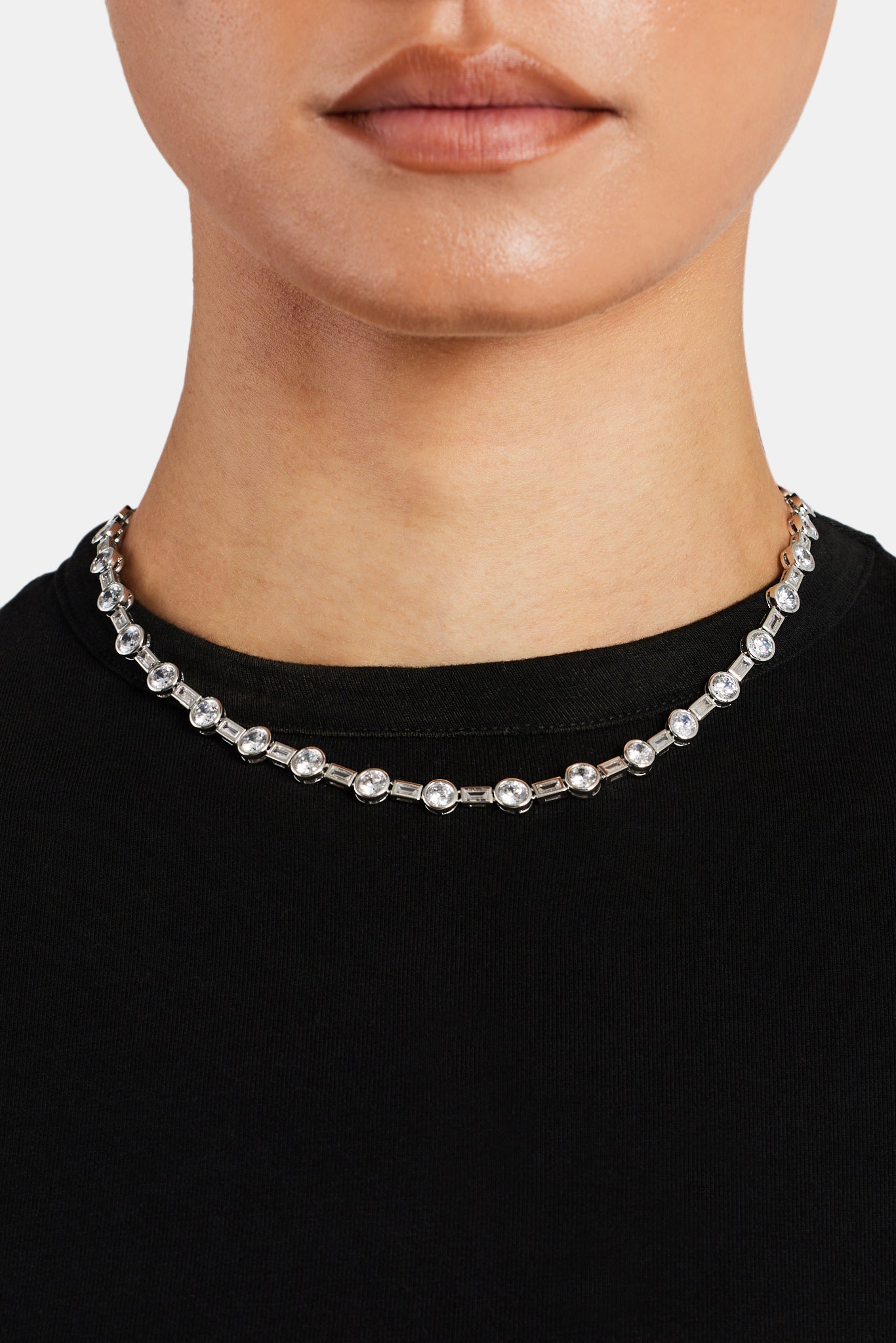 6mm Iced CZ Mixed Shape Chain | Womens Chains | Shop Tennis Chains at ...