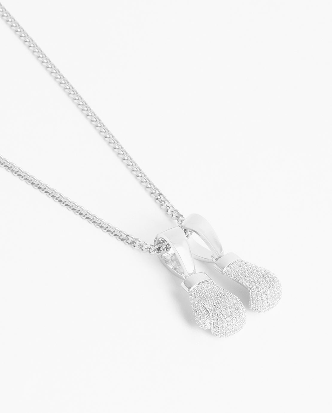 Iced Boxing Gloves Necklace – Cernucci US