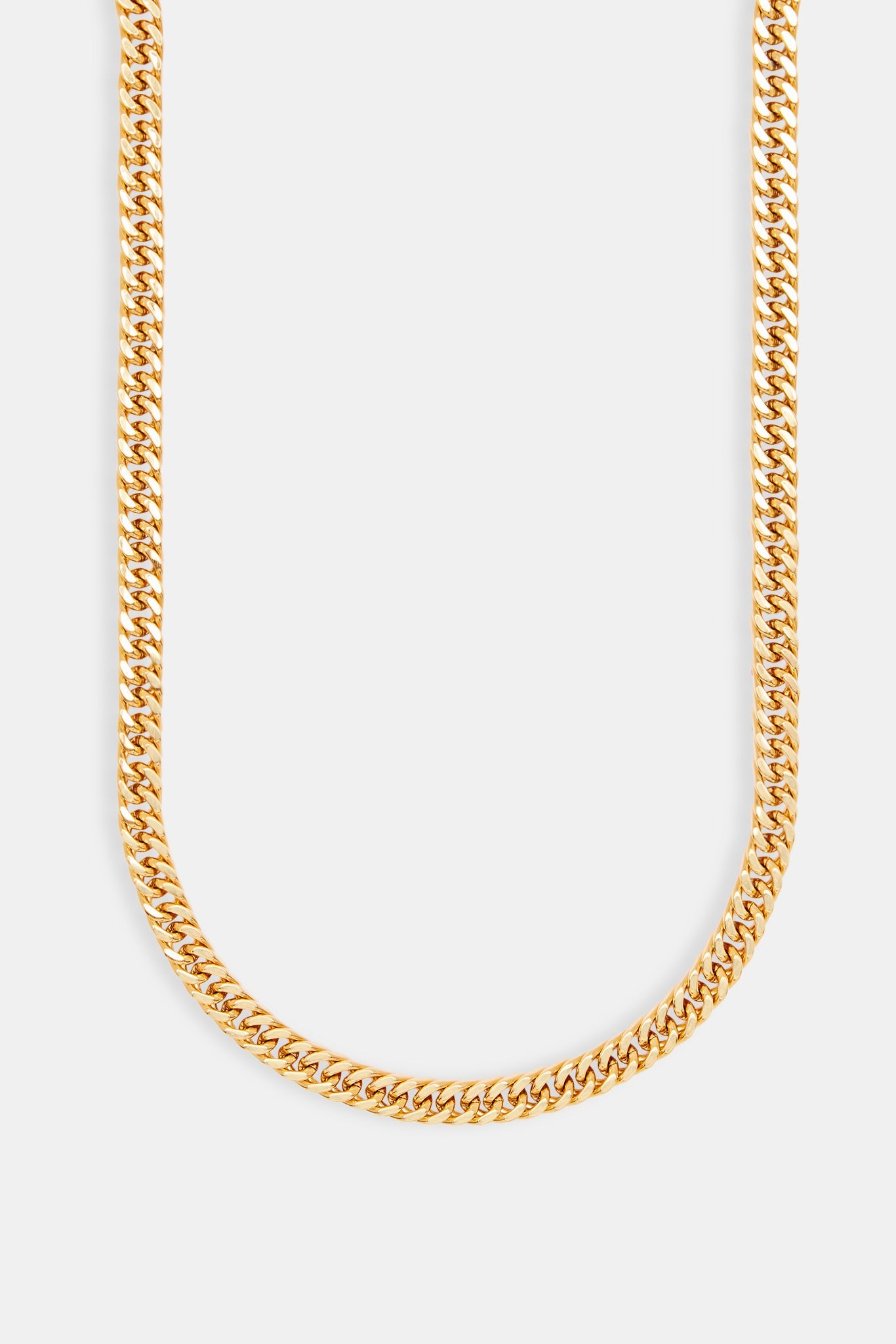 8mm Gold Plated Square Cuban Chain | Mens Chains | Shop Cuban Chains at ...