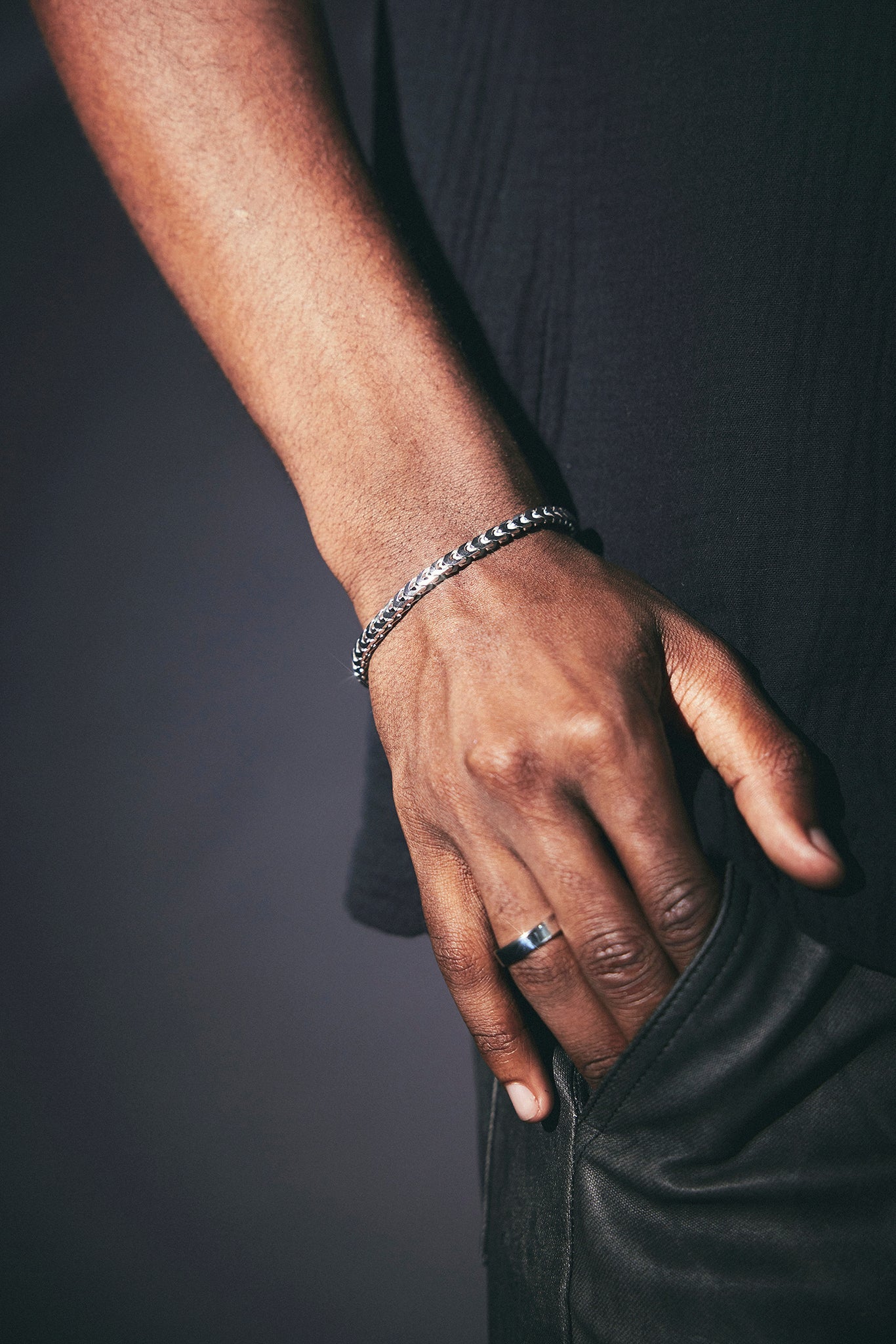 925 Sterling Silver Box Bracelet - 5mm – Cernucci US