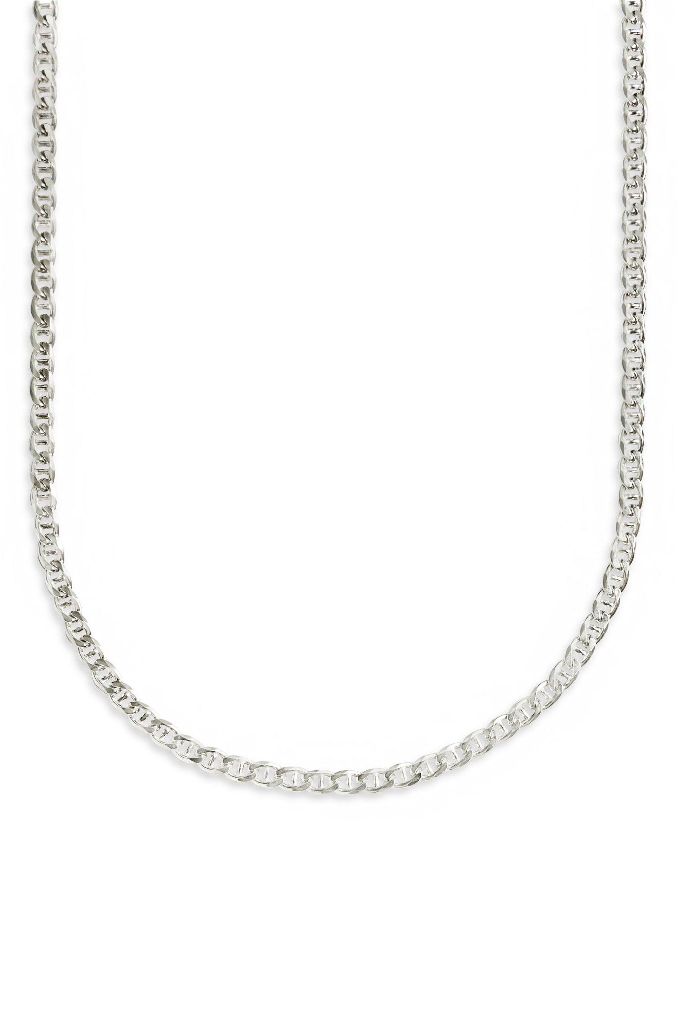 925 Sterling Silver Coffee Bean Chain – Cernucci US