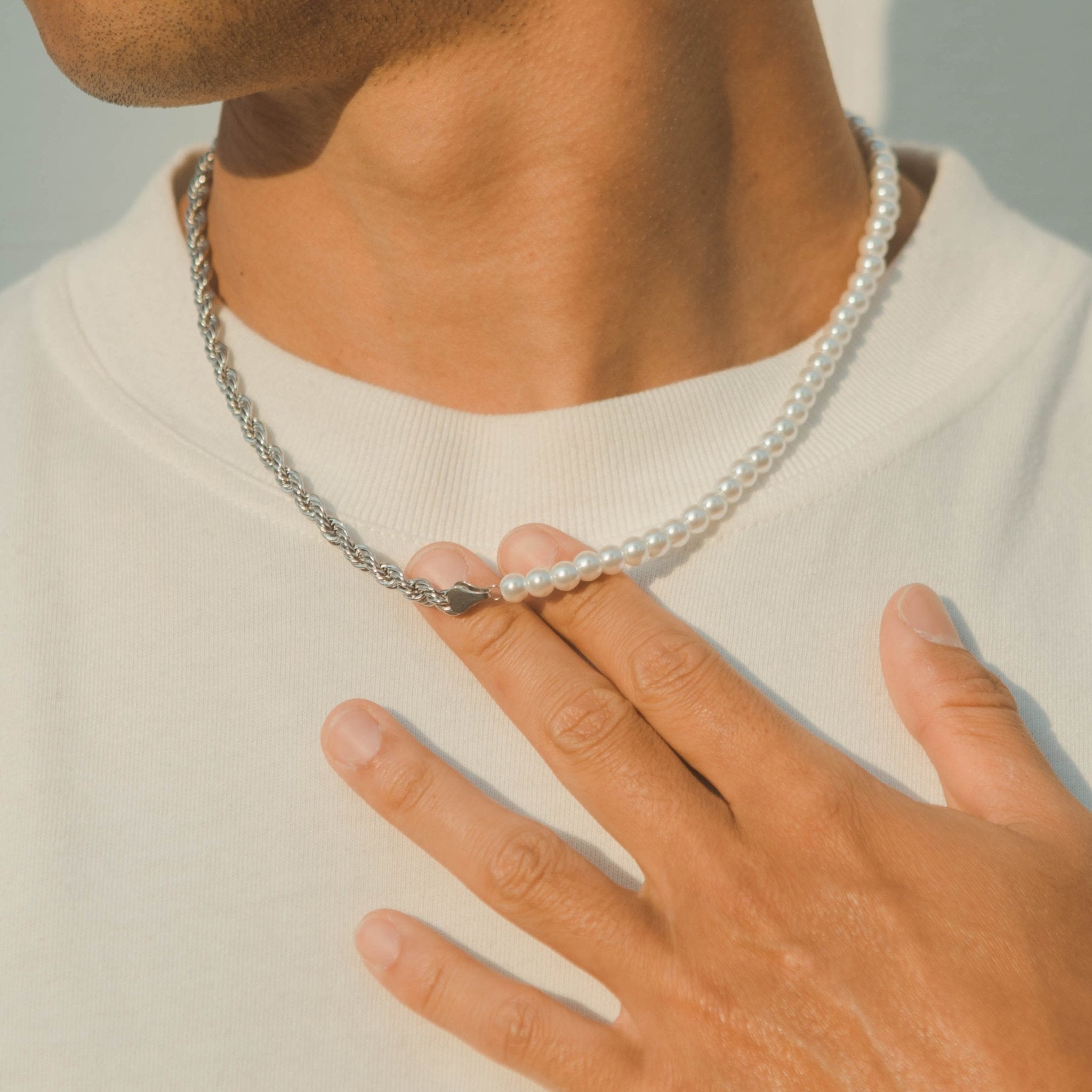 Men's Pearl Necklaces & Pearl Bracelets | Cernucci – Cernucci US